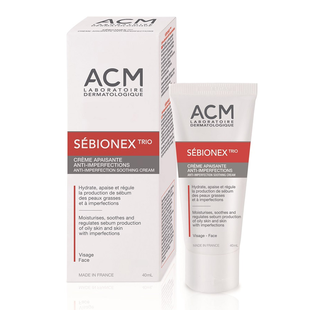 Crema calmanta anti-imperfectiuni Sebionex Trio, 40 ml, ACM - Pret ...