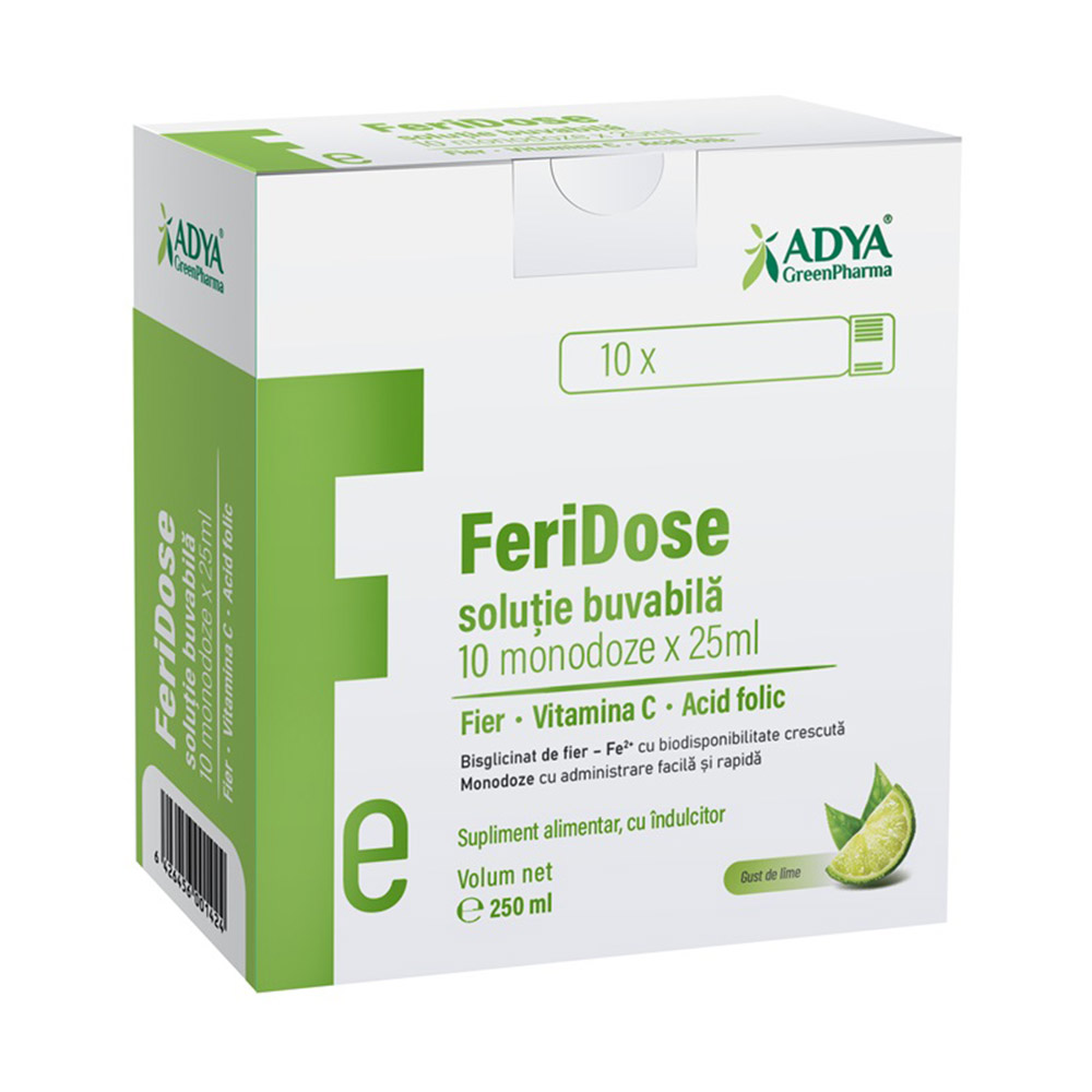FeriDose 25ml, 10 monodoze, Adya - Pret Avantajos | Minifarm