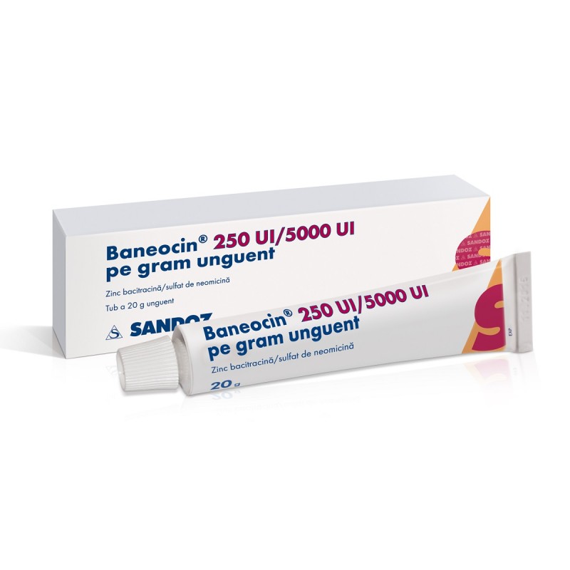 Baneocin -ung - Sandoz, Medicamente fara reteta (OTC)