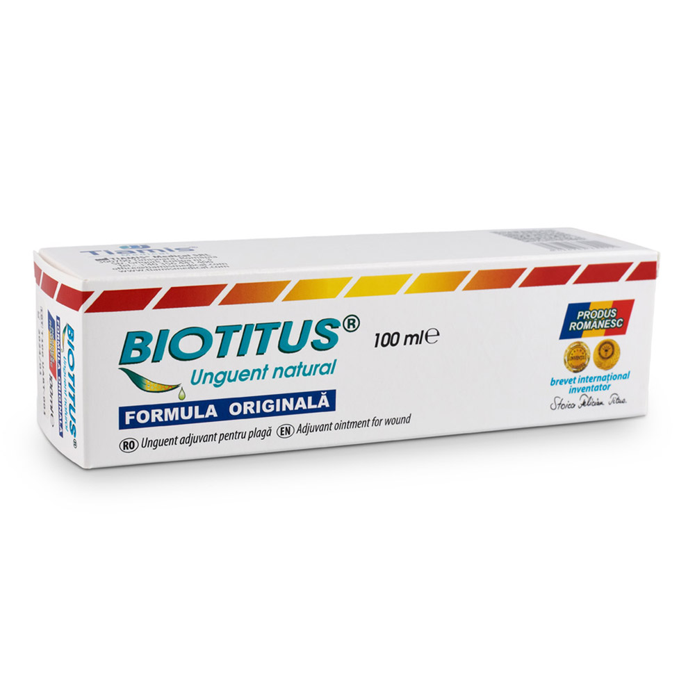 Unguent natural Biotitus, 100 ml, Tiamis Medical - Pret Avantajos ...