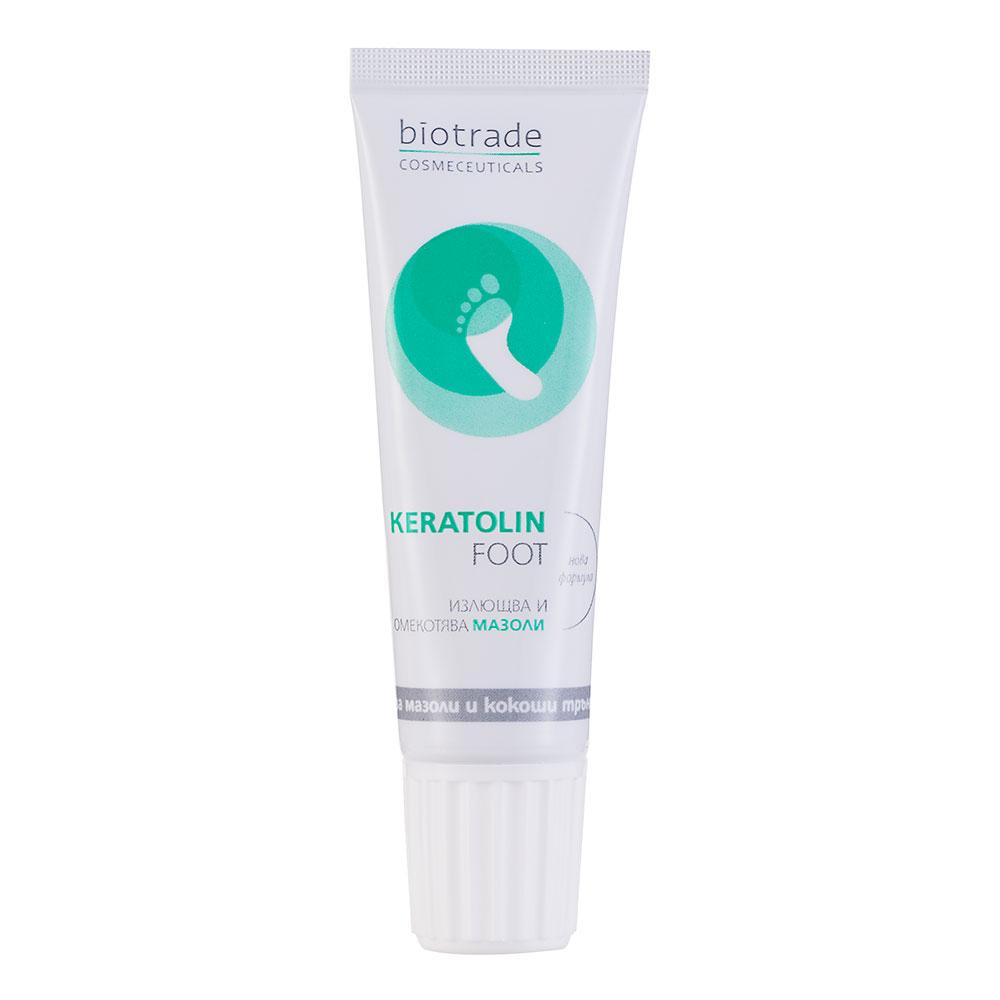 Gel bataturi si calozitati picioare Keratolin, 15ml, Biotrade - Pret ...