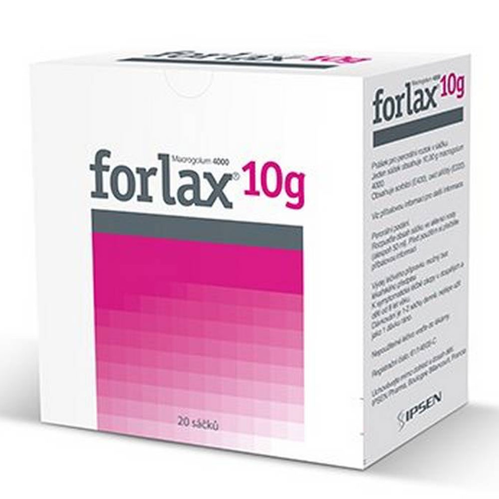 Forlax, 10 g pulbere pentru solutie orala, 20 plicuri, Beaufour Ipsen ...