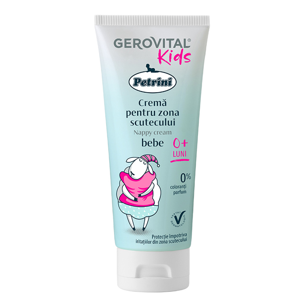 Crema pentru Zona Scutecului Petrini, 100ml, Gerovital Kids - Pret ...