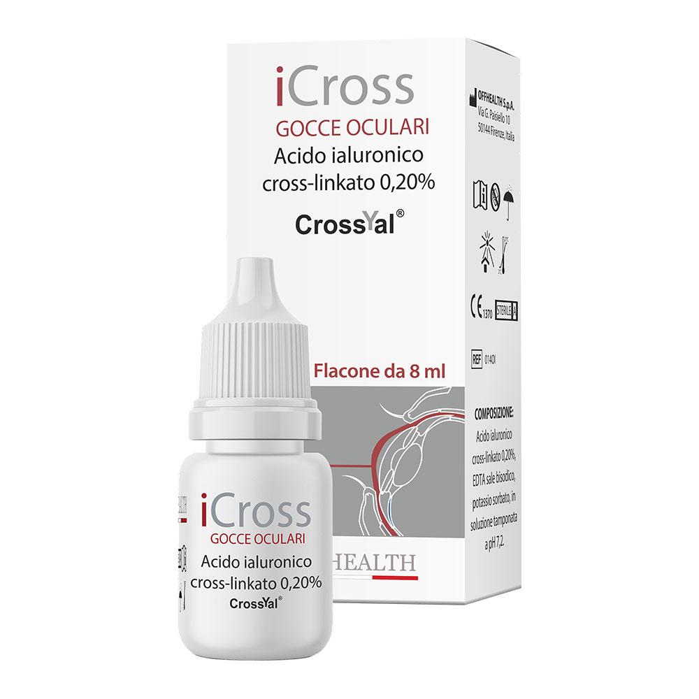 ICross Picaturi Oftalmice x 8 ml -Inocare Pharm - Pret Avantajos | Minifarm