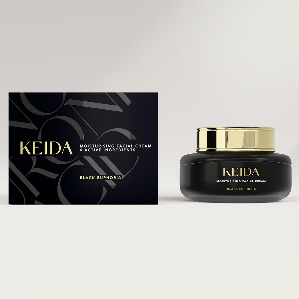 Crema hidratanta de fata antirid Keida Black Euphoria cu Retinol si ...
