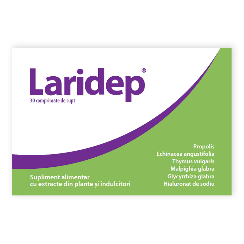 Laridep, 30 comprimate de supt, Dr. Phyto - Pret Avantajos | Minifarm