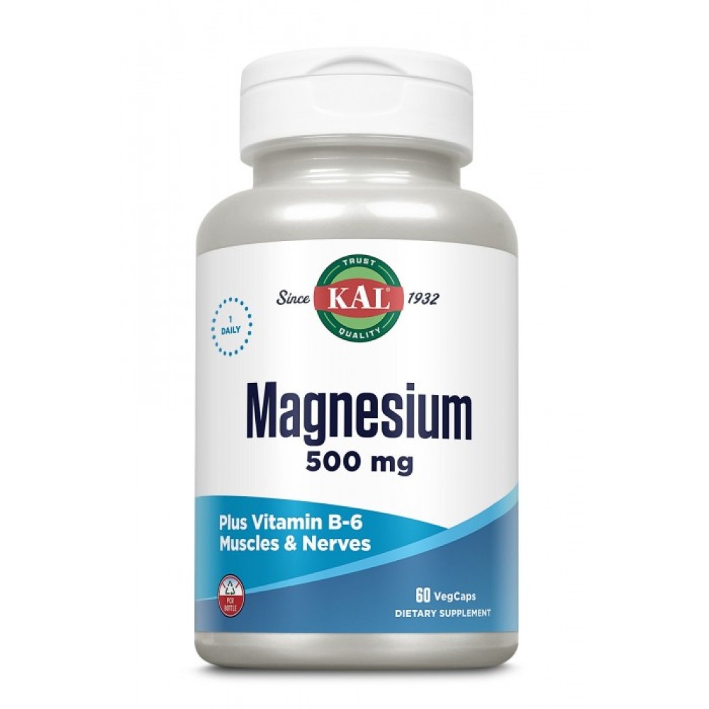 Magneziu 500mg Kal, 60 capsule, Secom - Pret Avantajos | Minifarm