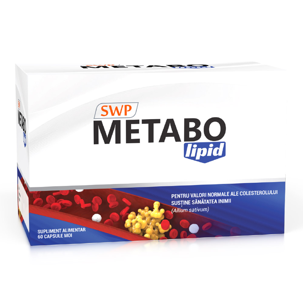 Metabo Lipid, 60 capsule moi, SunWave Pharma - Pret Avantajos | Minifarm