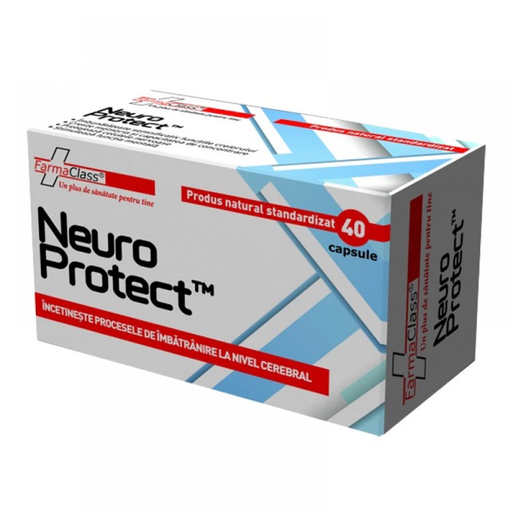 Neuro Protect, 40 comprimate, FarmaClass - Pret Avantajos | Minifarm