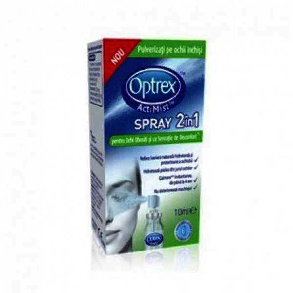 Spray 2in1 pentru ochi obositi si cu senzatie de disconfort Optrex ...