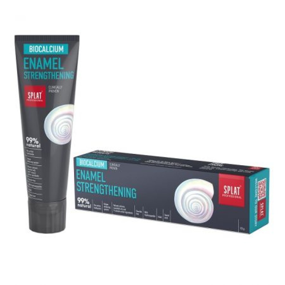 Pasta de dinti Biocalcium Enamel Strengthening, 125 g, Splat - Pret ...