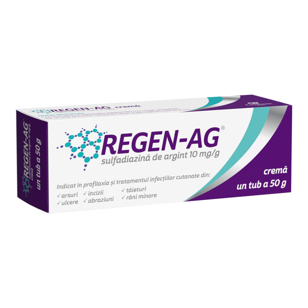 Regen-Ag crema, 10 mg/g, 50 g, Fiterman Pharma - Pret Avantajos | Minifarm