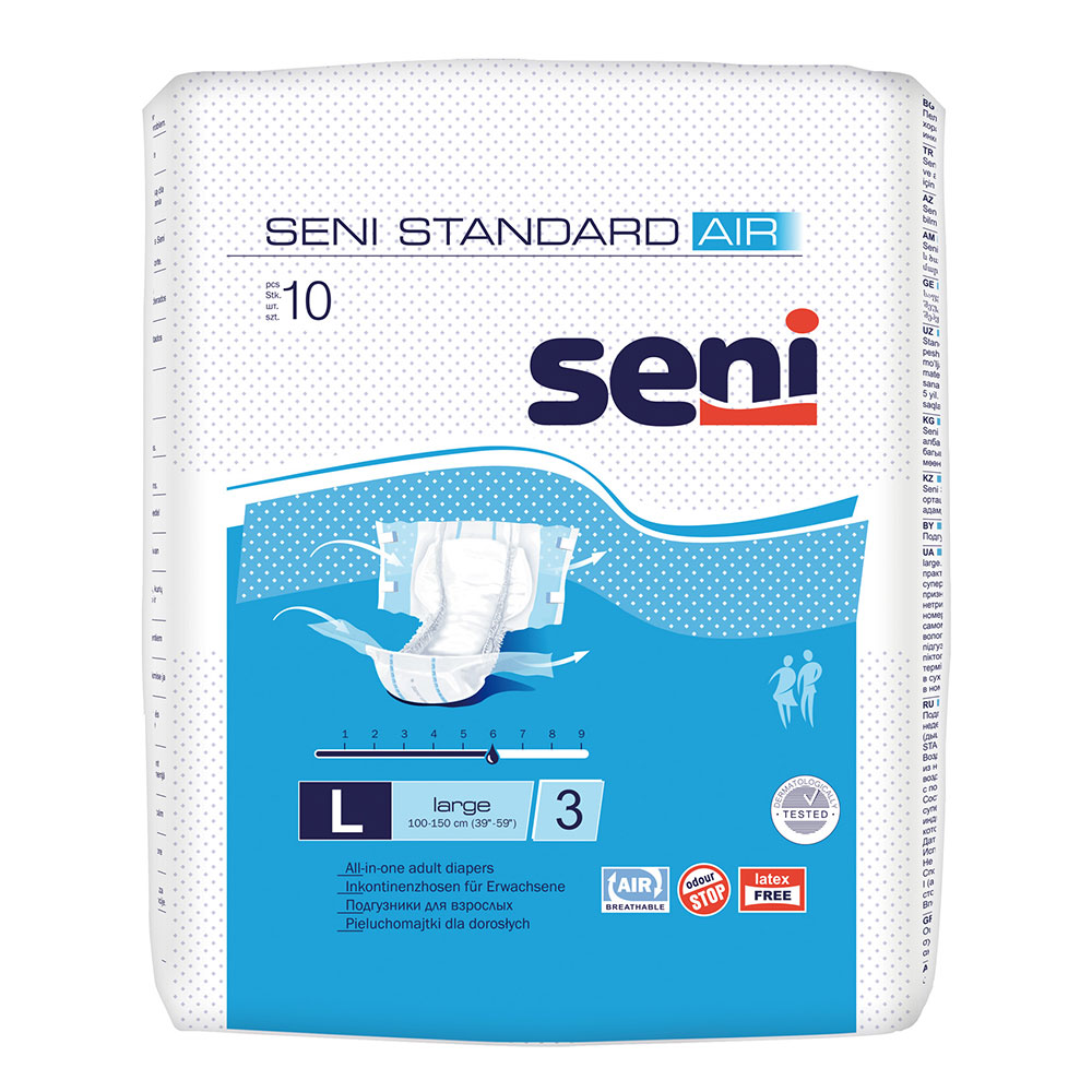 Seni Standard Air Large x 10 buc - Pret Avantajos | Minifarm