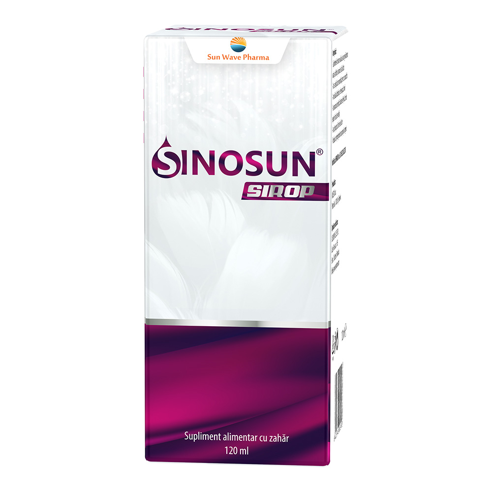 Sirop Sinosun, 120ml, Sun Wave Pharma - Pret Avantajos | Minifarm