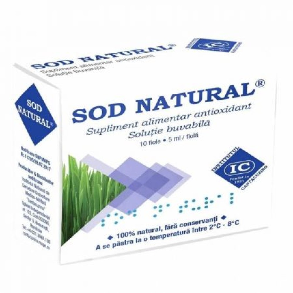Sod Natural-sol.orala 5ml x 10-Inst. Cantacuzino - Pret Avantajos ...