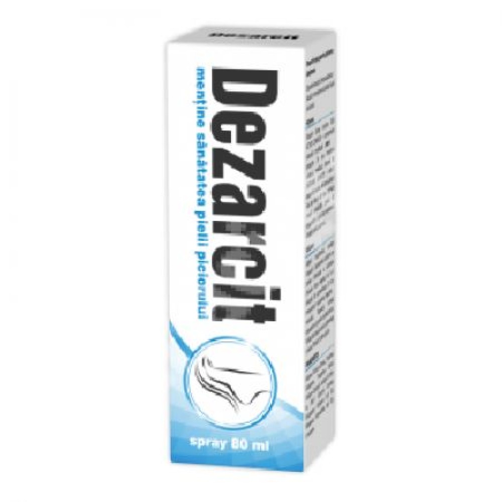 Spray picioare Dezarcit, 80 ml, Pharma C Food - Pret Avantajos | Minifarm