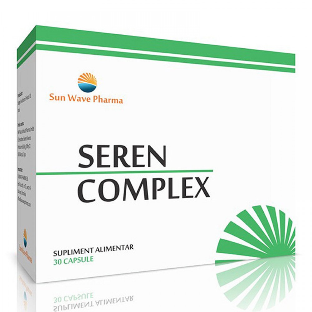Seren Complex, 30 capsule, Sun Wave Pharma - Pret Avantajos | Minifarm