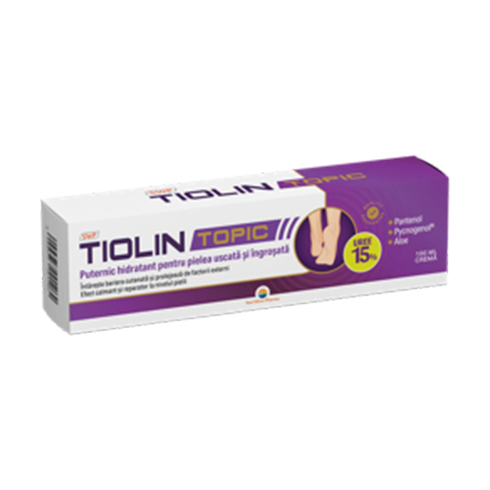Tiolin Topic Crema, 100ml, Sun Wave - Pret Avantajos | Minifarm