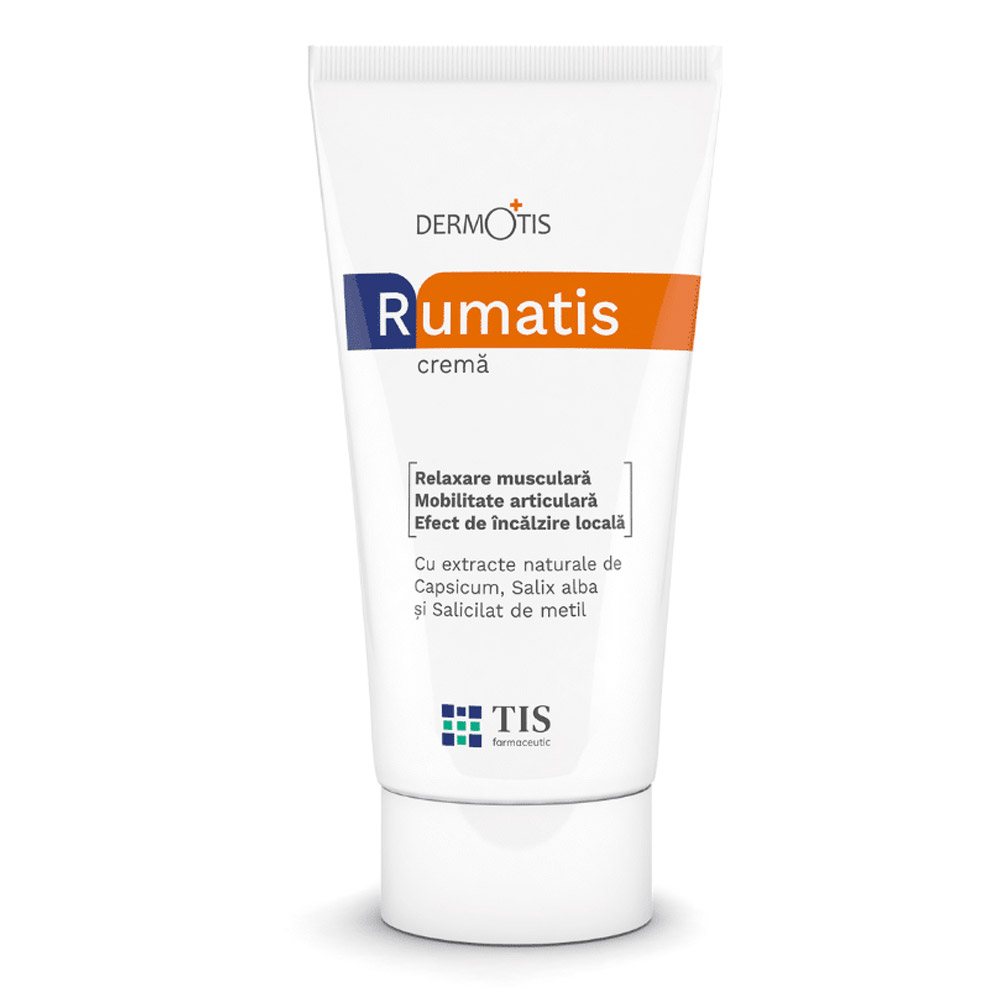 Rumatis crema cu efect revulsiv si antiinflamator, 60 ml, Tis ...