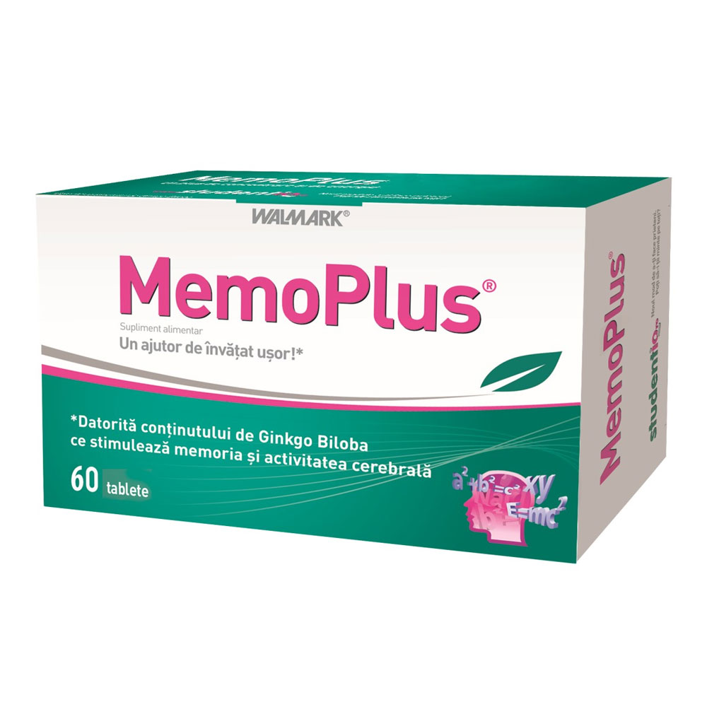 Memoplus, 60 tablete, Walmark - Pret Avantajos | Minifarm